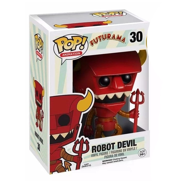 Funko Pop! Animation Futurama Robot Devil 30 Original Colecionavel ...
