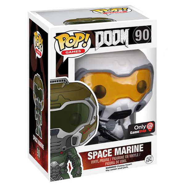 Funko Pop! Games Doom Marine 90 Original Colecionavel - Moça do Pop ...