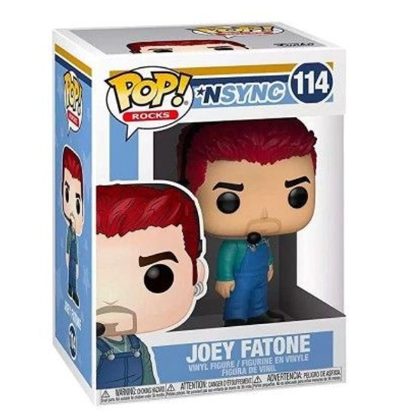 Funko Pop! Rocks Nsync Joey Fatone 114 Original Colecionavel - Moça do ...