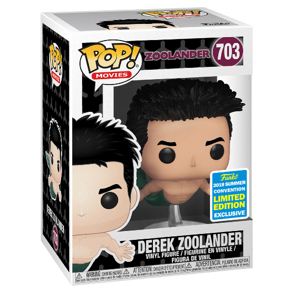 Funko Pop! Filmes Zoolander Derek Zoolander 703 Exclusivo Original ...