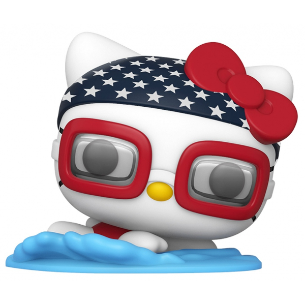 Funko Pop! Sanrio Team USA Hello Kitty Swimming 34 Original - Moça do ...