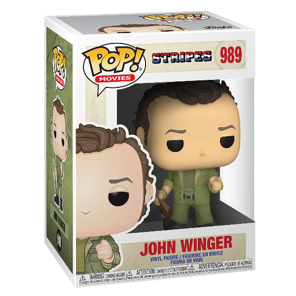Funko Pop! Filmes Recrutas das Pesadas Stripes John Winger 989 - Moça ...