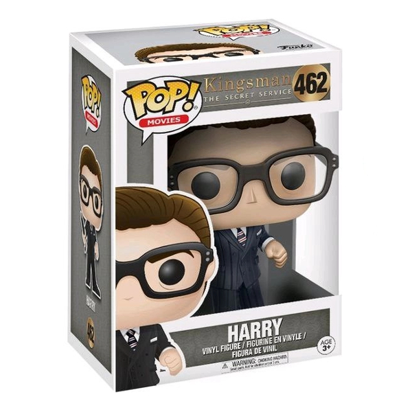 Funko Pop! Filmes Kingsman Serviço Secreto Harry 462 Original - Moça do ...