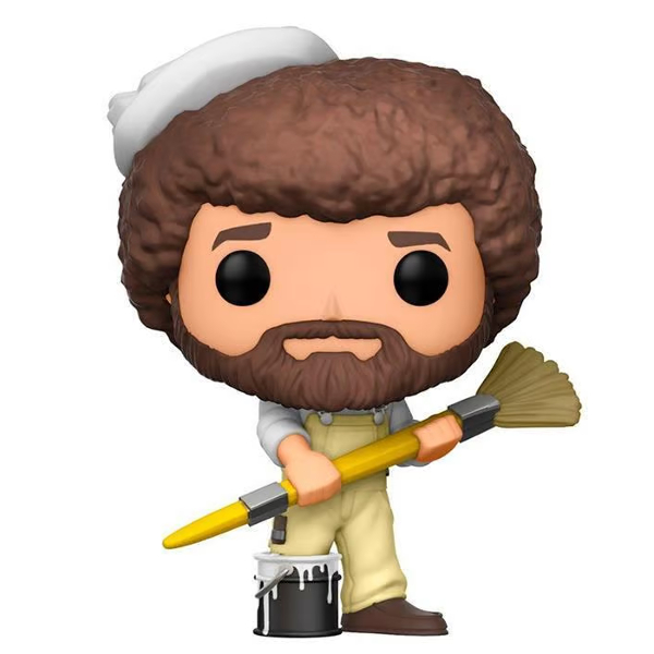 Funko Pop! Television Bob Ross 559 Original Colecionavel - Moça do Pop ...