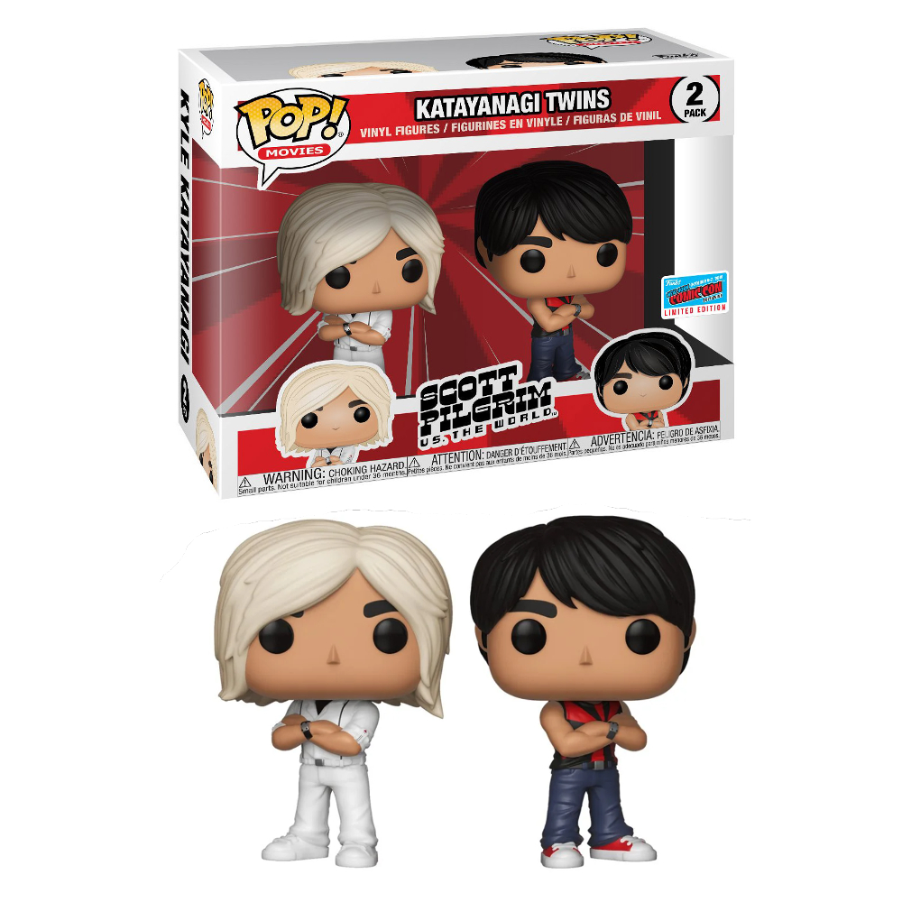 Funko Pop! Scott Pilgrim Katayanagi Twins 2 Pack Exclusivo Original ...