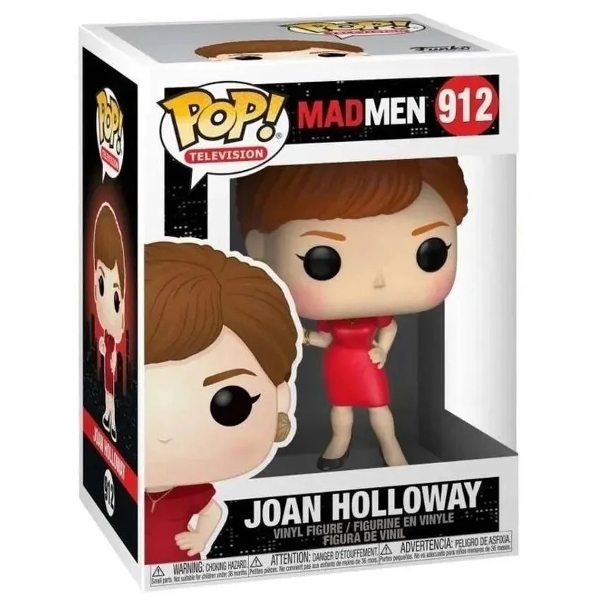 Funko Pop! Television MadMen Joan Holloway 912 Original Colecionavel ...
