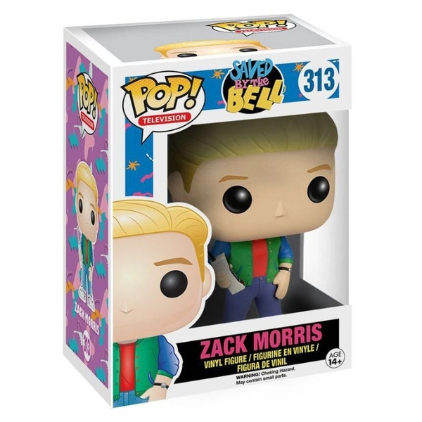 Funko Pop! Television Saved By The Bell Zack Morris 313 Original - Moça ...