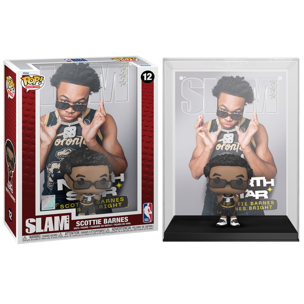 Funko Pop! Album Basketball NBA Slam Scottie Barnes 12 Original - Moça ...