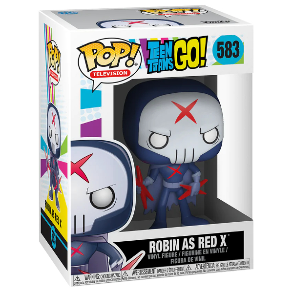 Funko Pop! Television Teen Titans Go Robin As Red X 583 Original - Moça ...