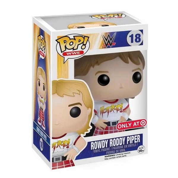 Funko Pop! WWE Rowdy Roddy Piper 18 Exclusivo Original Colecionavel ...