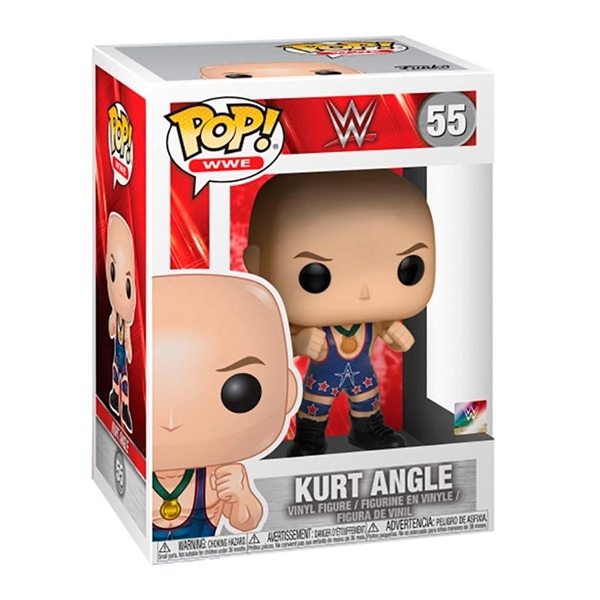 Funko Pop! WWE Kurt Angle 55 Exclusivo Original Boneco Colecionavel ...