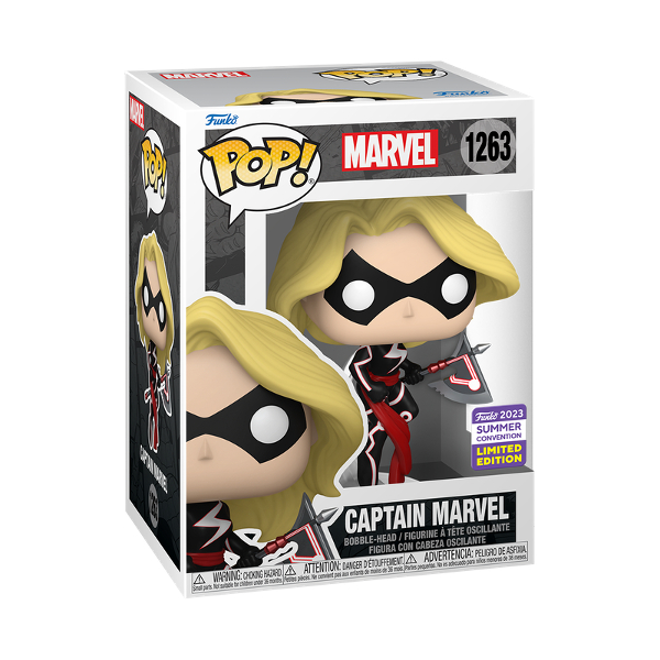 Funko Pop! Heroes Marvel Captain Marvel 1263 Exclusivo Original - Moça ...