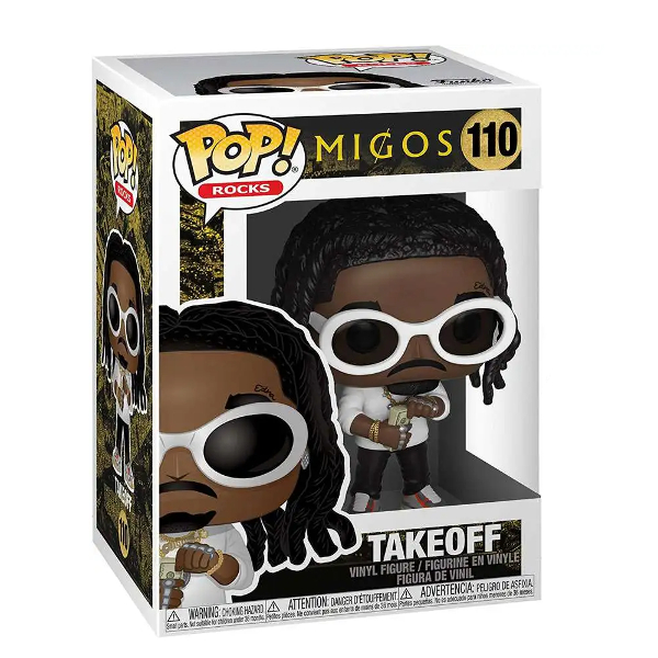 Funko Pop! Rocks Migos Takeoff 110 Original Colecionavel - Moça do Pop ...
