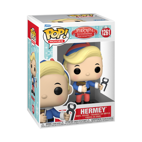 Funko Pop! Filmes Rudolph A Rena do Nariz Vermelho Hermey 1261 - Moça ...