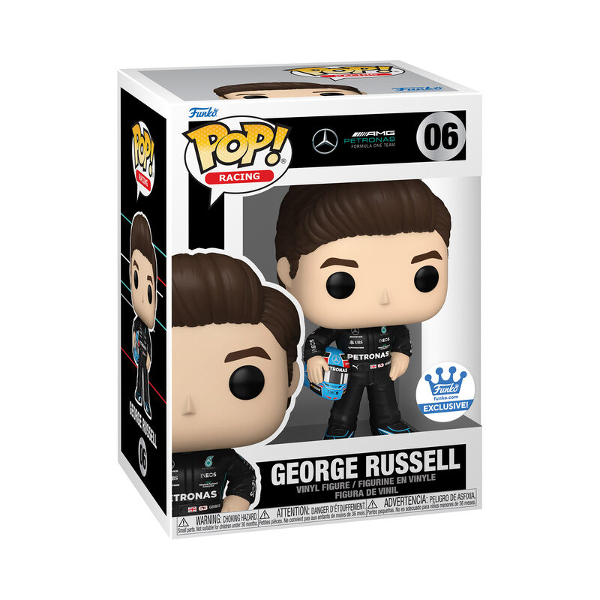 Funko Pop! Racing Formula 1 George Russell 06 Exclusivo Original - Moça ...