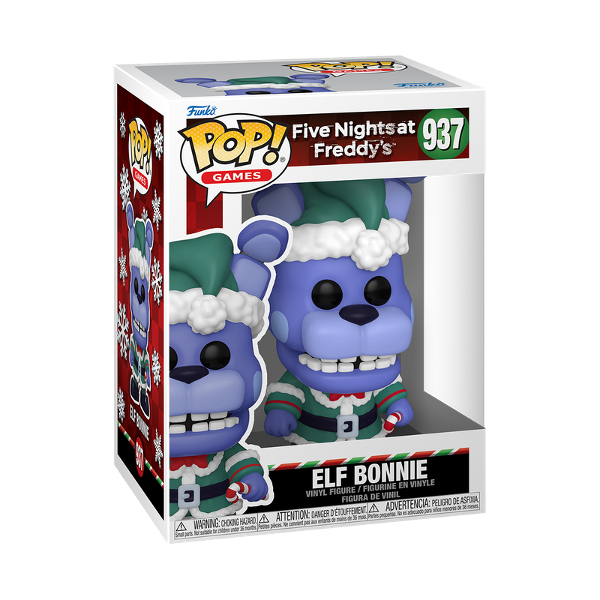 Funko Pop Games Five Nights At Freddys Elf Bonnie 937 Original Moça Do Pop Funko Pop é Aqui