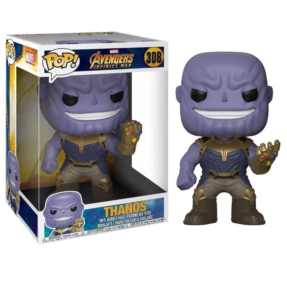 Funko Pop! Filmes Vingadores Avengers Thanos 308 Original - Moça do Pop ...