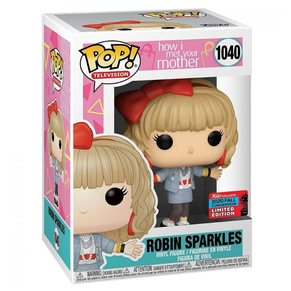 Funko Pop! How I Met Your Mother Robin Sparkles 1040 Exclusivo - Moça ...
