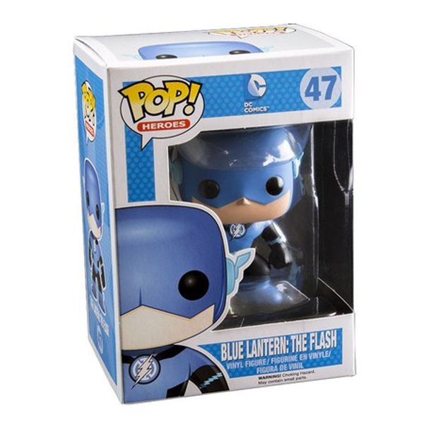 Funko Pop! Heroes Dc Comics Blue Lantern The Flash 47 Original - Moça ...