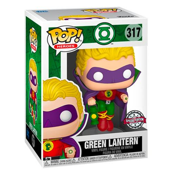 Funko Pop! Heroes Green Lantern 317 Exclusivo Original Colecionavel ...