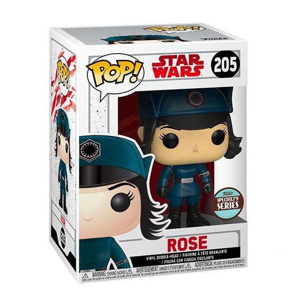 Funko Pop! Star Wars Rose 205 Exclusivo Original Colecionavel - Moça do ...