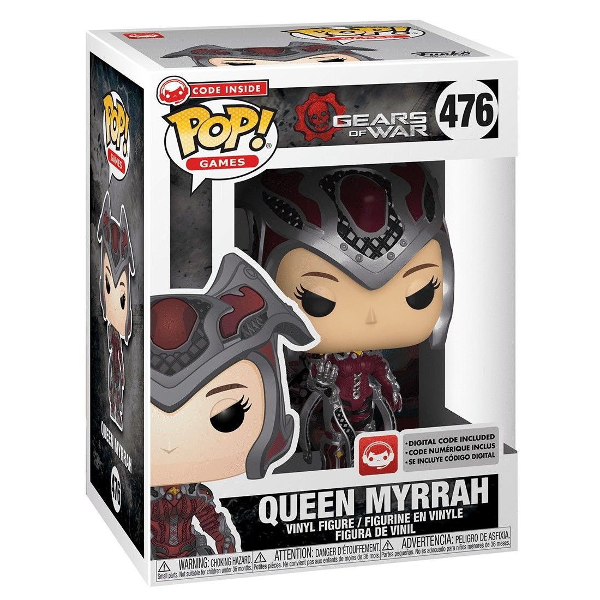 Funko Pop! Games Gears Of War Queen Myrrah 476 Original - Moça do Pop ...
