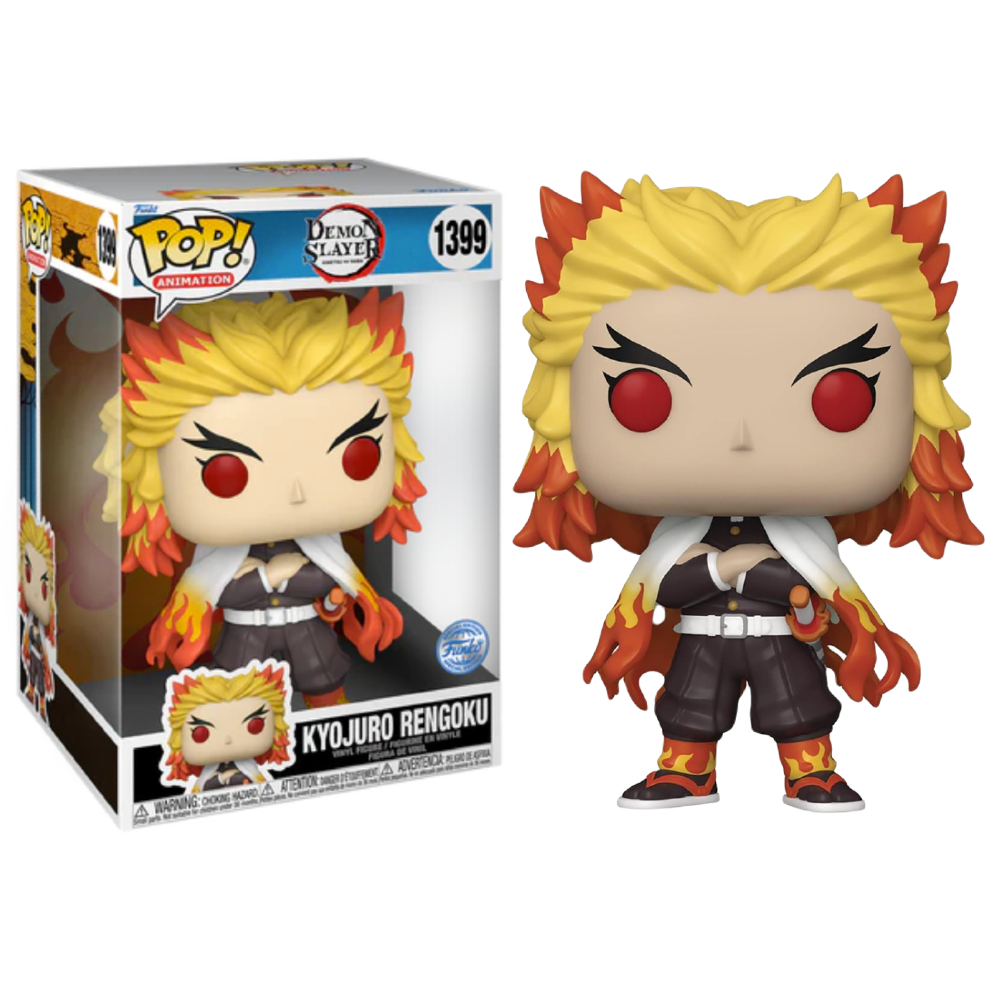 Funko Pop! Animation Demon Slayer Kyojuro Rengoku 1399 Exclusivo - Moça ...