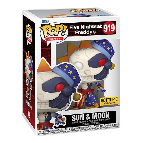 Funko Pop! Games Five Night's At Freddy's Sun & Moon 919 Exclusivo ...