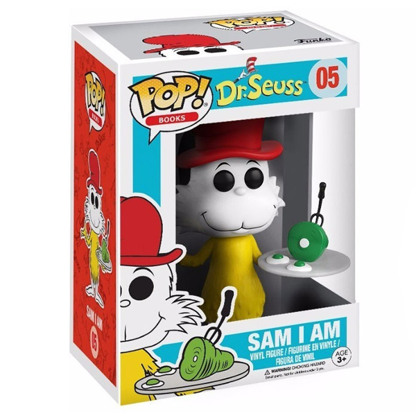 Funko Pop! Books Dr.seuss Sam I Am 05 Original Colecionavel - Moça do ...