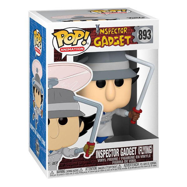 Funko Pop! Animation Inspetor Bugiganga Inspector Gadget Flying 893 ...
