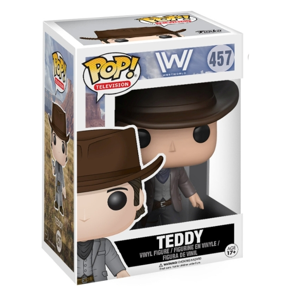 Funko Pop! Television Westworld Teddy 457 Original Colecionavel - Moça ...