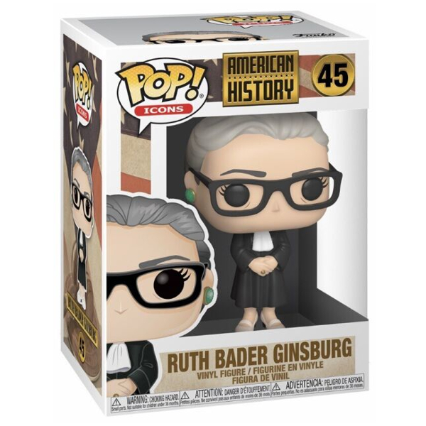 Funko Pop! Icons American History Ruth Bader Ginsburg 45 Original ...