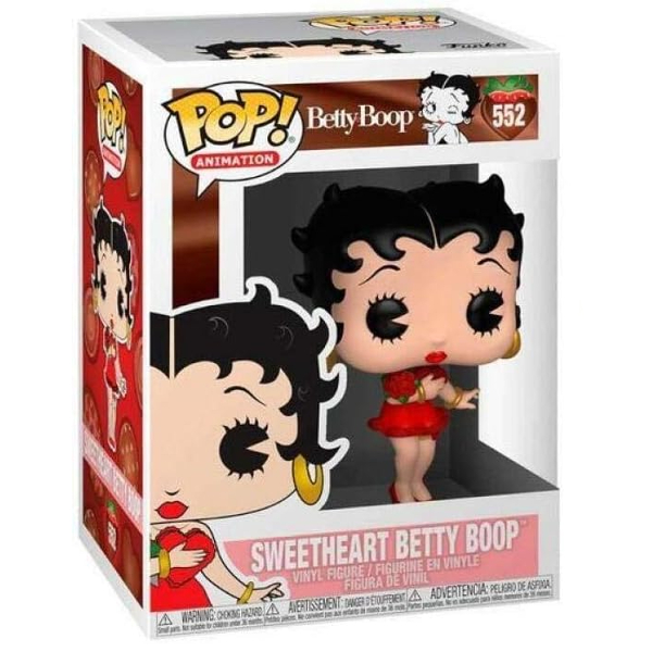 Funko Pop! Animation Betty Boop Sweetheart Betty Boop 552 Original ...