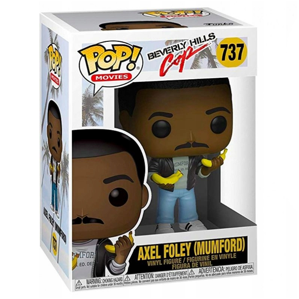 Funko Pop! Movies Beverly Hills Cop Axel Foley 737 Original - Moça do ...