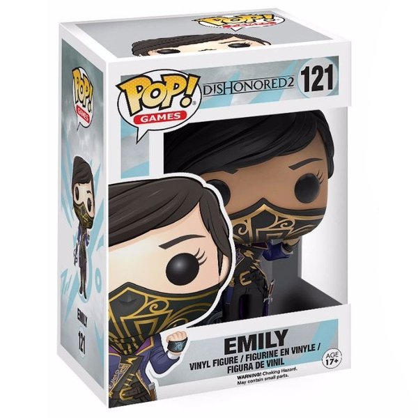 Funko Pop! Games Dishnored Emily 121 Original Boneco Colecionavel ...
