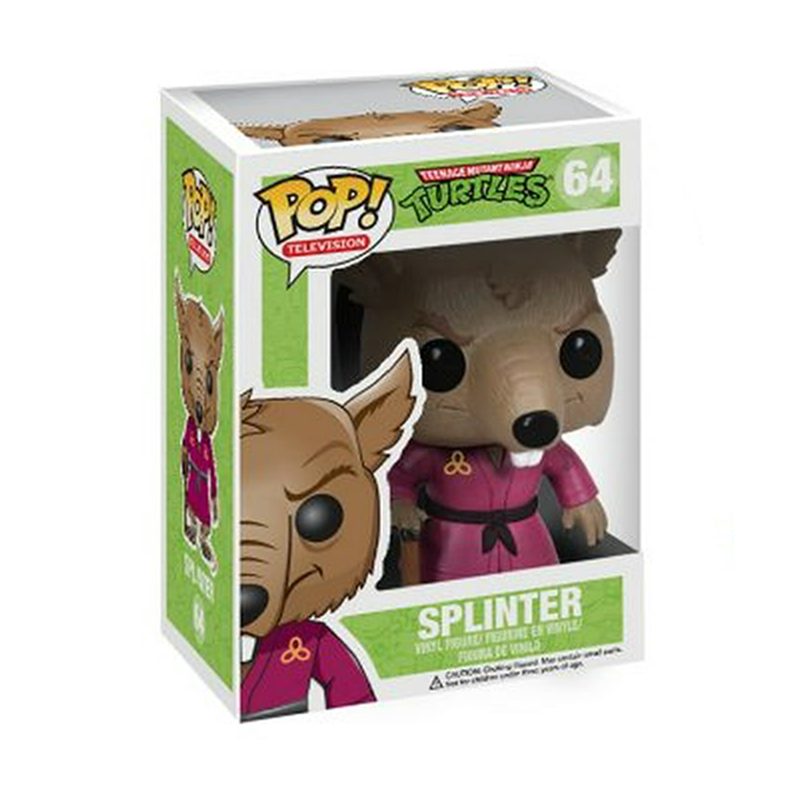 Funko Pop! Television Teenage Mutant Ninja Turtles Splinter 64 - Moça ...