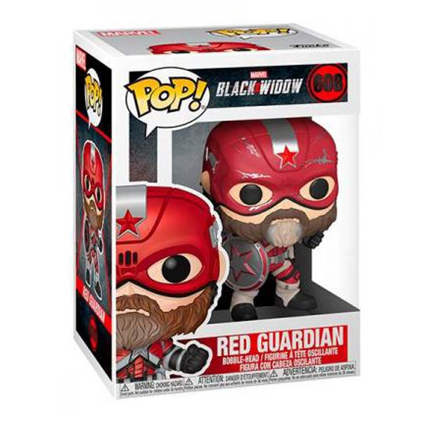 Funko Pop! Marvel Black Widow Red Guardian 608 Original Colecionavel ...