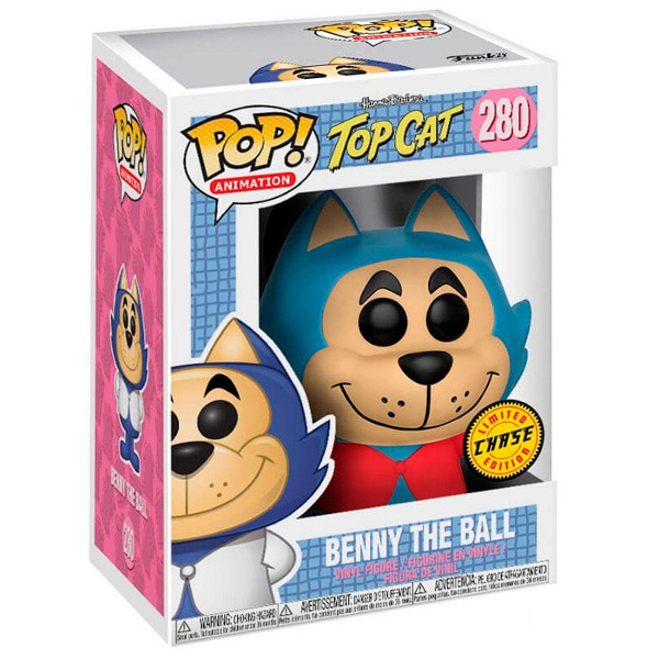 Funko Pop! Animation Hanna Barbera Top Cat Benny The Ball 280 Chase ...