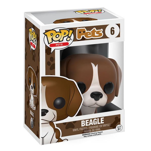 Funko Pop! Pets Beagle 6 Original Colecionavel - Moça do Pop - Funko ...