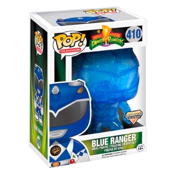 Funko Pop! Television Power Rangers Morphing Blue Ranger 410 Exclusivo ...