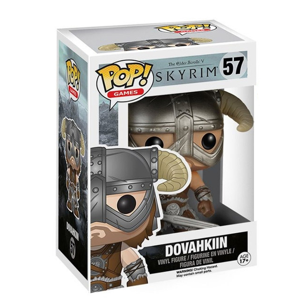 Funko Pop! Games Skyrim Dovahkiin 57 Original Colecionavel - Moça do ...