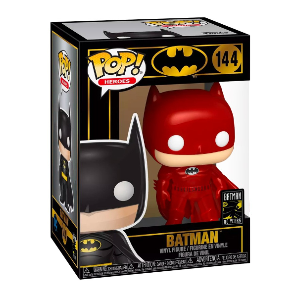Funko Pop! Heroes DC Comics Batman 144 Exclusivo Red Original - Moça do ...