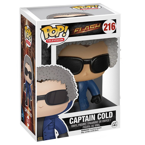 Funko Pop! Heroes Television The Flash Captain Cold 216 Original - Moça ...