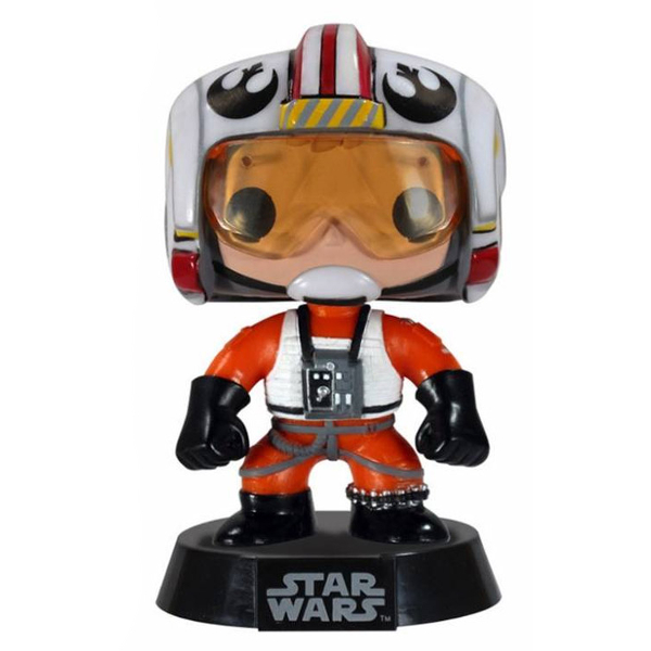 Funko Pop! Star Wars Luke Skywalker X-wing Pilot 17 Original - Moça do ...