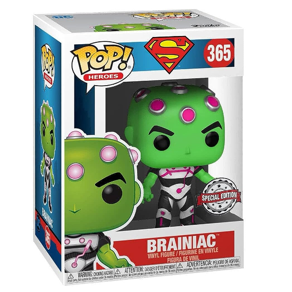 Funko Pop! Heroes Super Man Brainiac 365 Exclusivo Original - Moça do ...