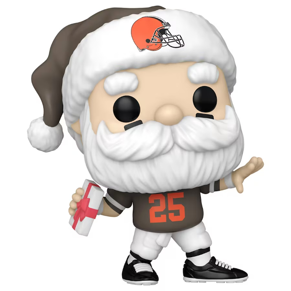 Funko Pop! Football Browns Santa 202 Exclusivo Original Colecionavel ...