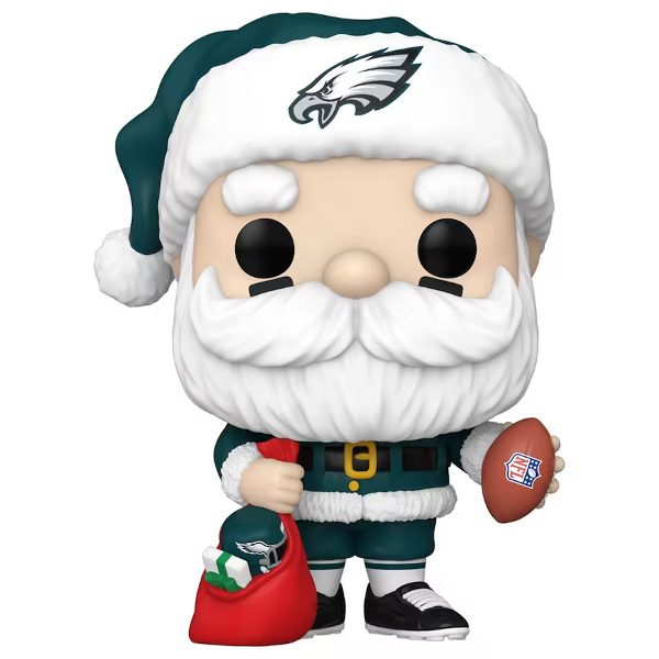 Funko Pop! Football Eagles Santa 189 Exclusivo Original Colecionavel ...