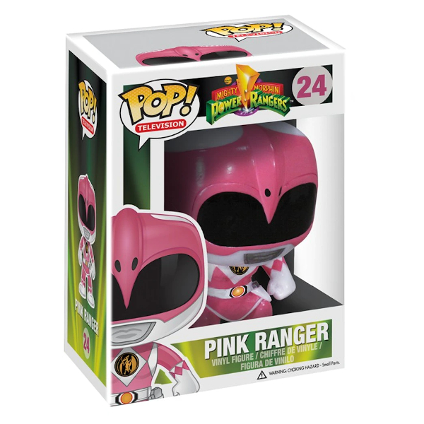 Funko Pop! Television Power Ranger Pink Ranger 24 Original - Moça do ...