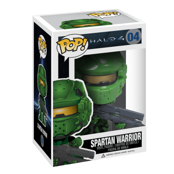 Funko Pop! Halo 4 Spartan Warrior 04 Exclusivo Original Colecionavel ...