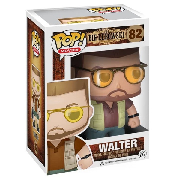 Funko Pop! Filmes Big-Lebowski Walter 82 Original Colecionavel - Moça ...